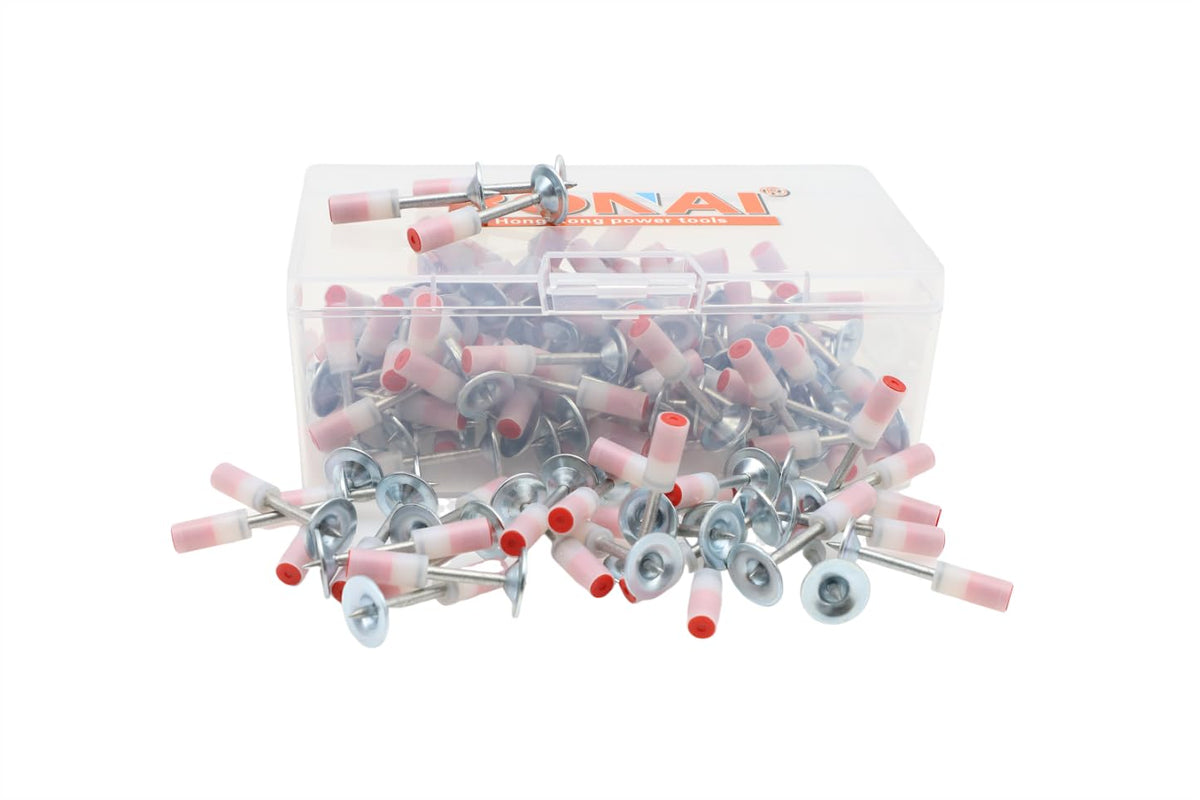 100 Pcs Round Nails for Mini Steel Nails Guns 7.3 mm Nail Gun Nail Han ...